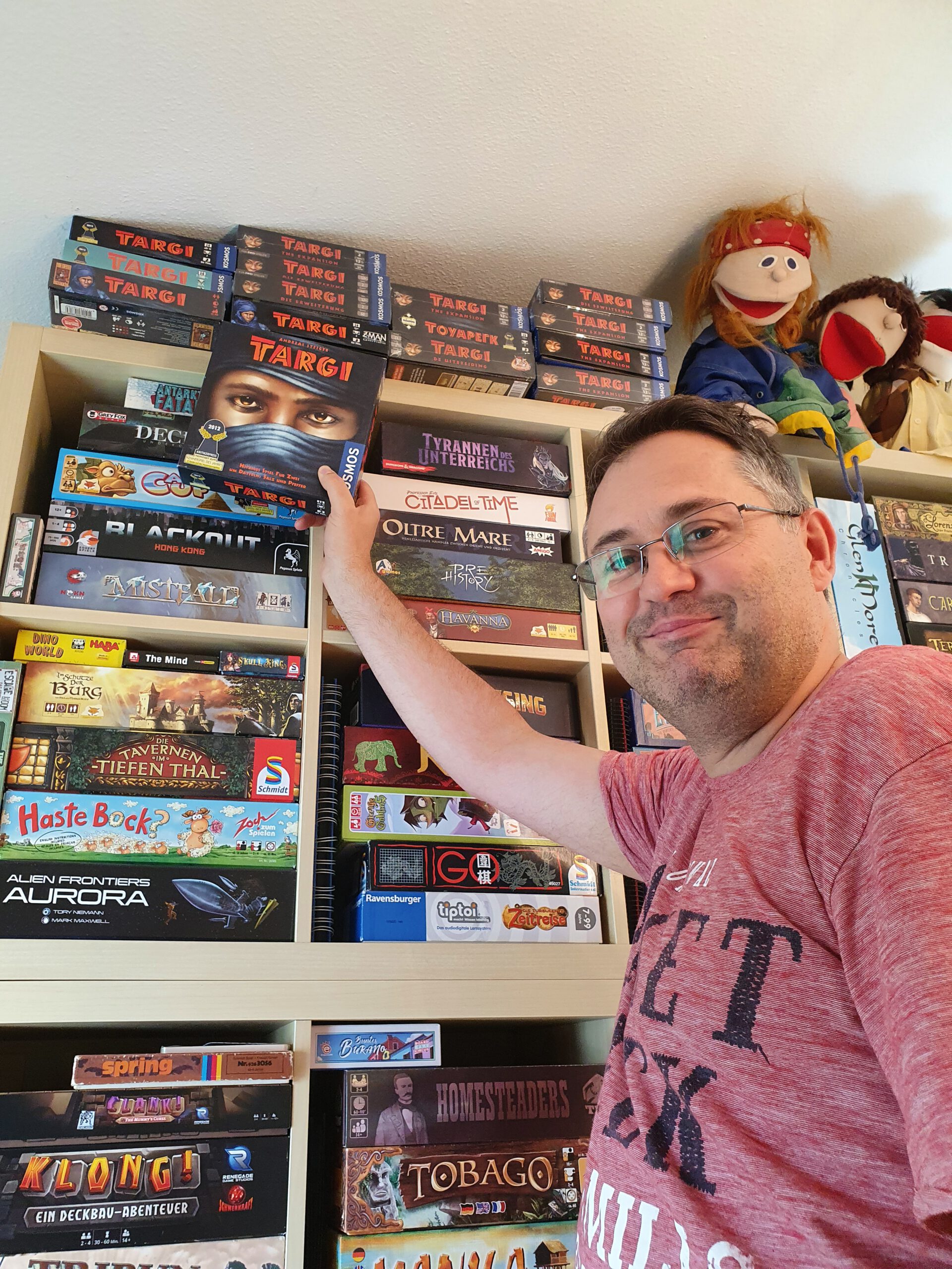 Interview met Andreas Steiger (bedenker van Targi) - Spellenbaas
