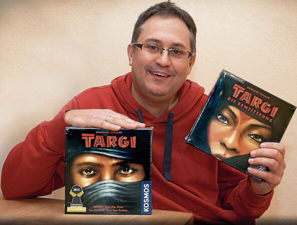 Interview met Andreas Steiger (bedenker van Targi) - Spellenbaas