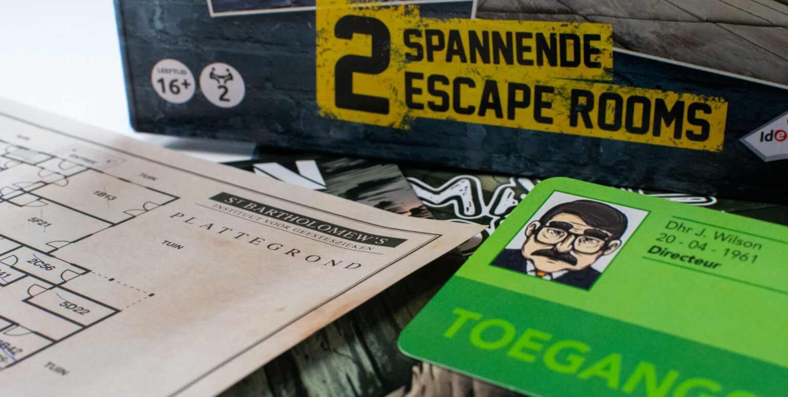 Escape Room The Game: 2 Player Editie - Review - Spellenbaas